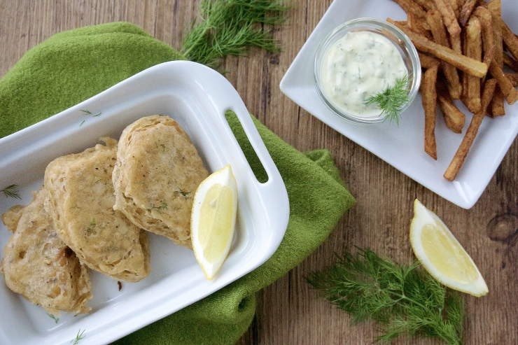 Beer Batter [Like] Fish'N Chips (V/GF) – Hella Phat Vegan