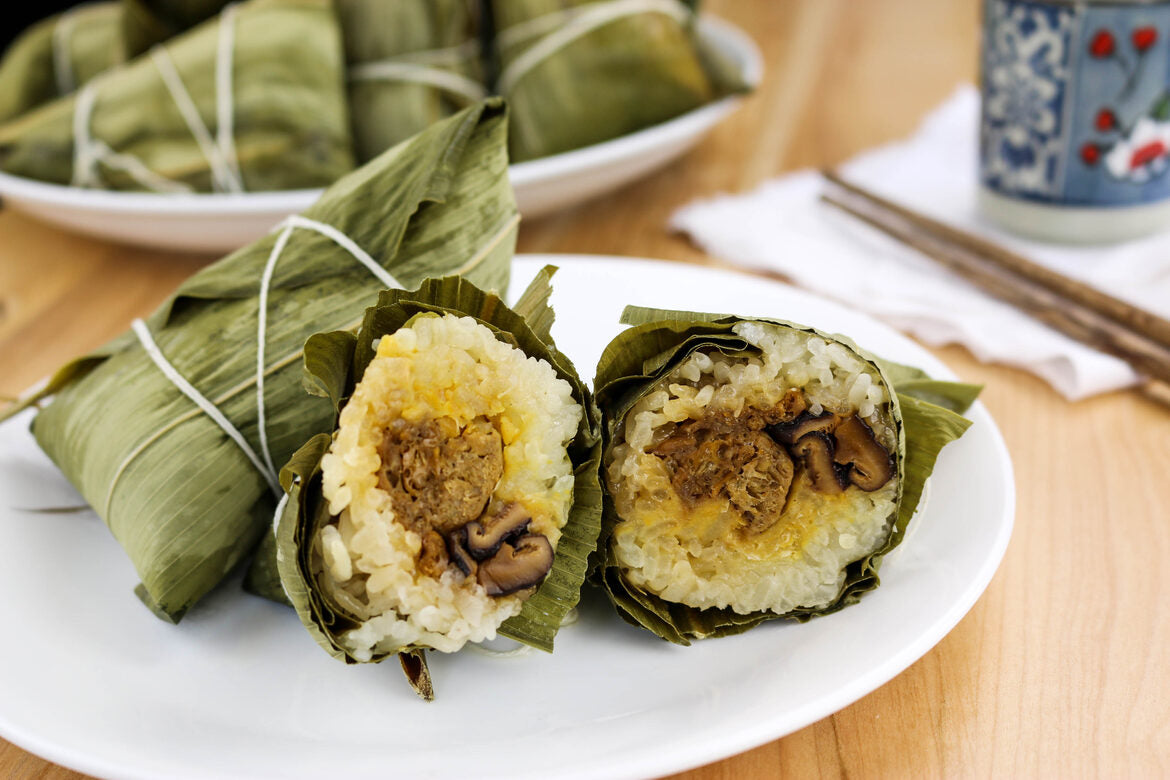 Vegan Joong Chinese Tamales Zongzi – Hella Phat Vegan